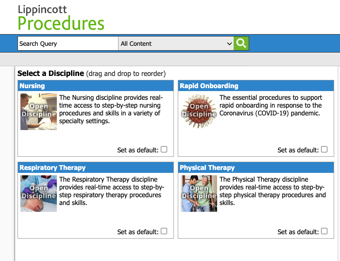 Free Access to Lippincott Procedures – Open Access Learning PH